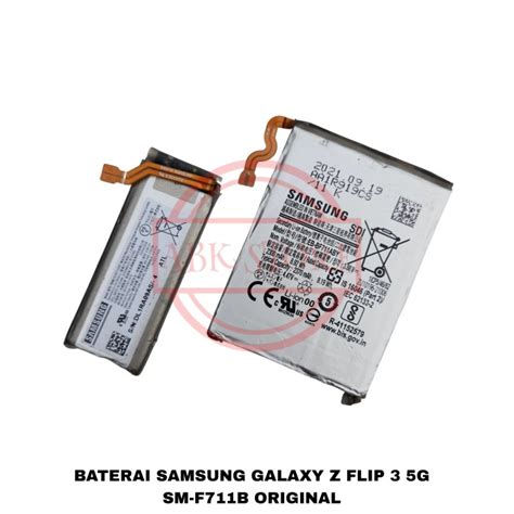 Jual Batre Baterai Battery Samsung Galaxy Z Flip Flip G Sm B Bagian Atas Shopee