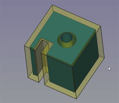 Same Object With Sharp Intersection Corners