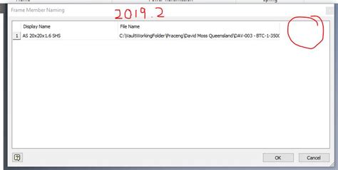 Naming Scheme For Frame Generator And Vault Autodesk Community