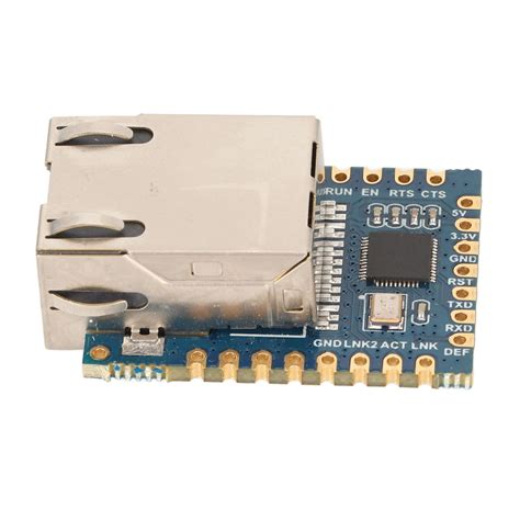 Mini Módulo Ttl Ethernet Ttl Uart A Mini Módulo Ethernet Material Pcb Tcp Udp Para Industrial