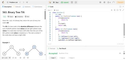 nandini kothari on linkedin 100daysofcode binarytree treetilt dfs leetcode datastructures…