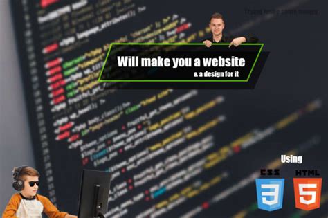 make you a website using html scc js and php by vovathepie fiverr