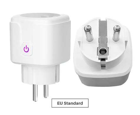 Smart Plug WiFi Socket EU A Power Tuya Smart Life APP Control