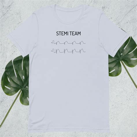 Cardiology Tee Stemi Team Cath Lab Ekg Etsy