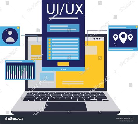 Ui Ux Development Mobile Ui Ux Stock Vector Royalty Free 2388141289 Shutterstock