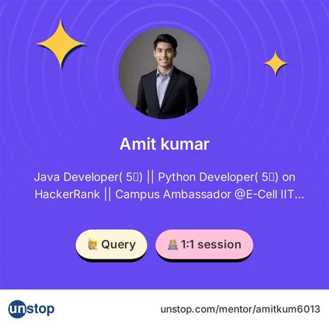 Amit Kumar On Linkedin Mentorship Unstopmentor Techmentor Ai