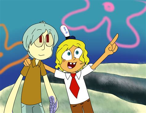 Squidward Look A Rock By Atrsawogmlpfan On Deviantart