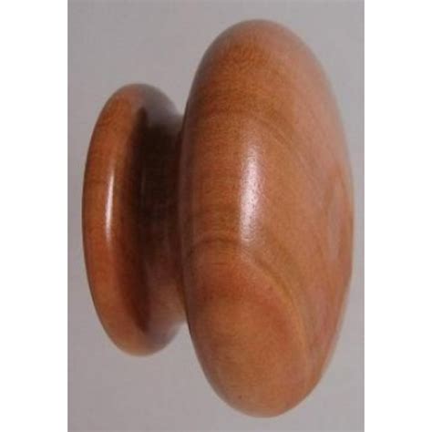 Knob Style R 48mm Cherry Lacquered Wooden Knob