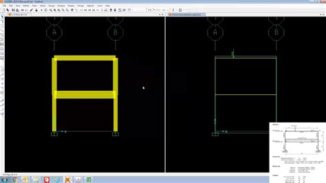 Sap2000 Plane Frame Analysis Youtube Sap2000 Plane Frame Analysis Youtube