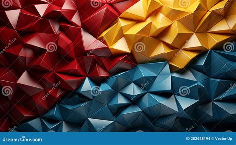 Colorful Abstract Background Consisting Generative Ai Stock Illustration Illustration Of