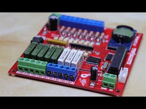 PLC CON ARDUINO ATMEGA 328P V2 CIRCUITO BASADO EN EL PLC DE SIEMENS