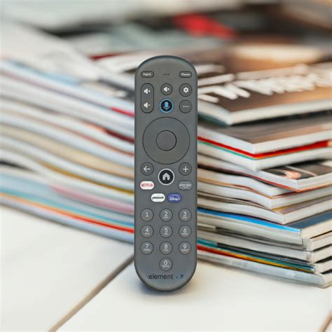 Element Xclass Xumo Tv Remote Control With Voice Netflix Peacock