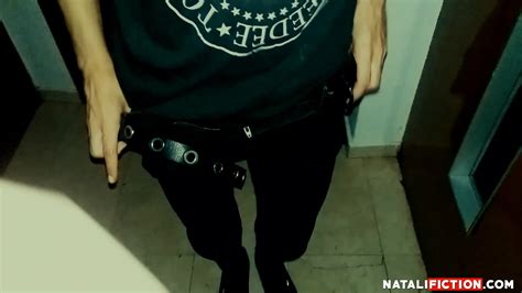 Natali Fiction Risky Sex In Public Building