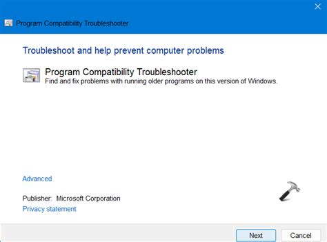 Run Programs In Compatibility Mode In Windows 1110