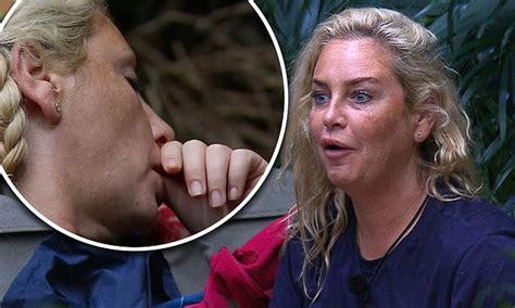 Im A Celebrity Fans Outraged After Spotting Josie Gibson 38 Sucking