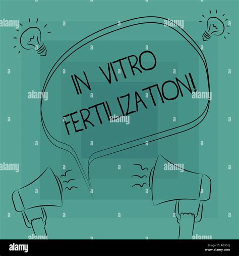 Conceptual Hand Writing Showing In Vitro Fertilization Business Photo Text Complex Series Of