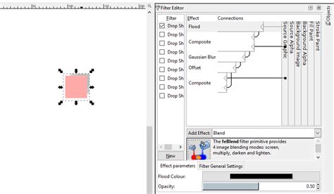 Vector How Can I Use The Drop Shadow Filter On Multiple Paths On