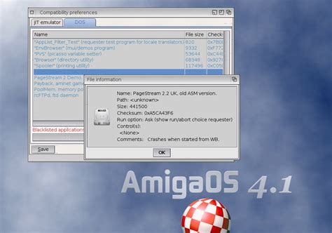 Extensive 68k Emulation Capabilities Amigaos