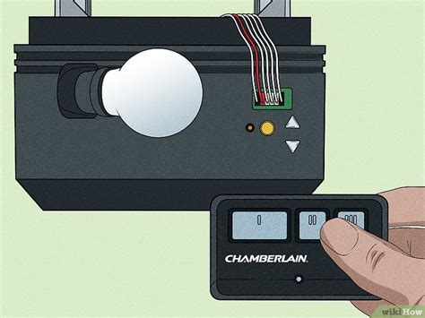 Programming A Chamberlain Garage Door Opener Easy Steps