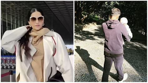 Sonam Kapoor Shares Sweet Photo Of Husband Anand Ahuja And Son Vayu Says ‘life Is Just Getting