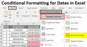 Conditional Formatting For Dates In Excel How To Use Examples