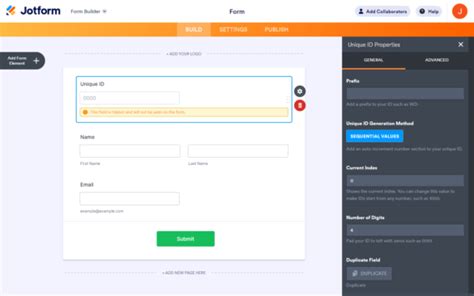 How To Add Custom Unique Ids To Your Form Submissions
