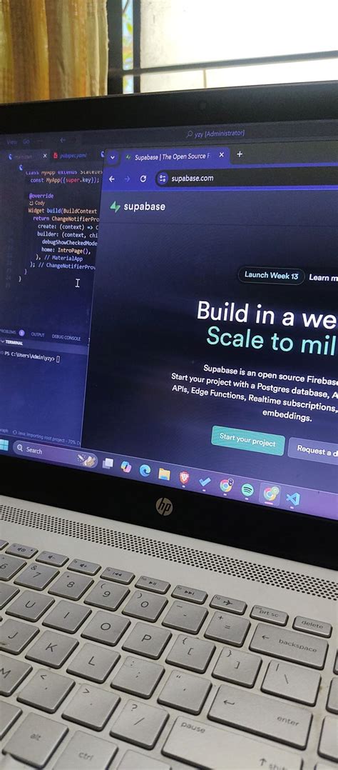 Chinmay Borade On Linkedin Supabase Flutter Supabase Flutter Developer Mobileapp