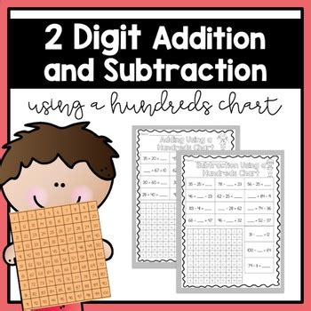 Adding And Subtracting Using A 100 Chart By The Iced Coffee Classroom