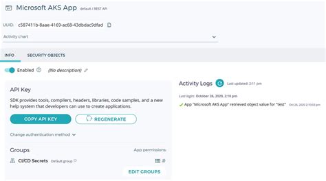 Azure Kubernetes Service Secrets Injection With Dsm Fortanix