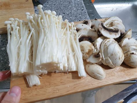 덮밥 전문점에서 먹는 것 같은 양송이팽이버섯덮밥
