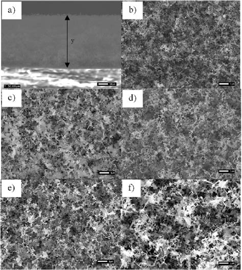 Fe Sem Image Of A The Thickness Of Zno Nanostructures Layer B Zno Download Scientific