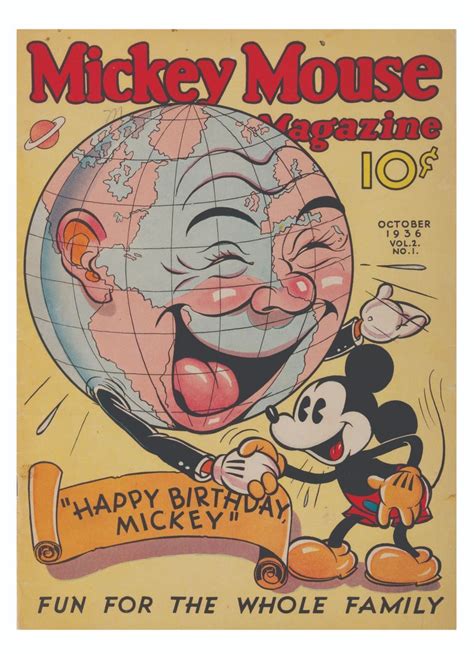 A Rare 1936 Mickey Mouse Magazine