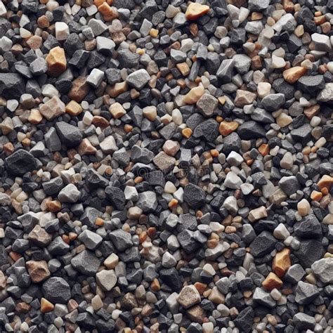 Gravel Texture Rough And Grainy Ideal For Adding Texture To Ou Stock Illustration