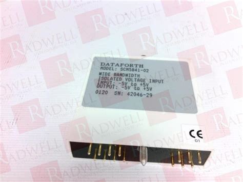 SCM5B41 02 VDC Logic I O Module By DATAFORTH