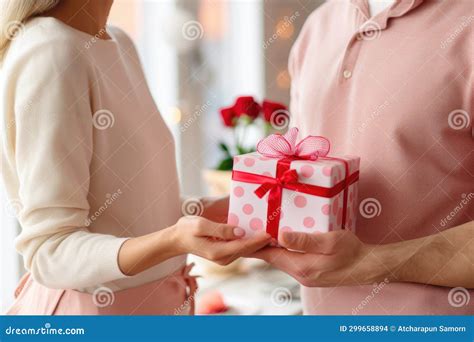 Woman Surprising Her Partner With A Homemade Valentine X S Day Gift