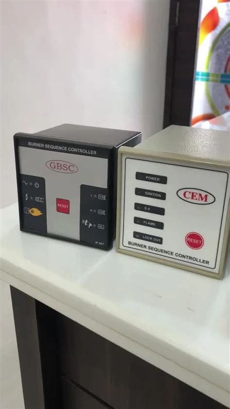 CEM Gas Burner Sequence Controller Dimension 96 96 120mm At 3550 In Ahmedabad