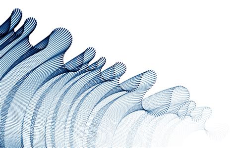 흐르는 에너지 입자 바람에 혼합 점 투명 명주 그물 직물의 물결 곡선 점선 3d 선 벡터 효과 그림입니다 3d 미래 기술 스타일 0명에 대한 스톡 벡터 아트 및 기타 이미지