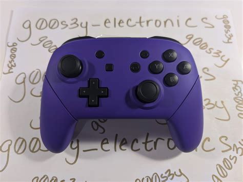 Send Your Own Pro Controller In For Modification Nintendo Etsy