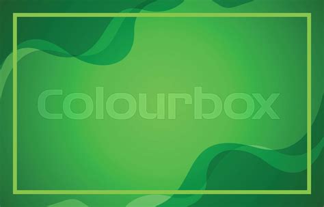 Mint Green Clean Elegant Blank Background Stock Vector Colourbox