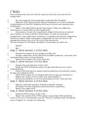 Unit 8 Assignment 1 Docx T Tests See The Resources Area For Links To Resources That You Will