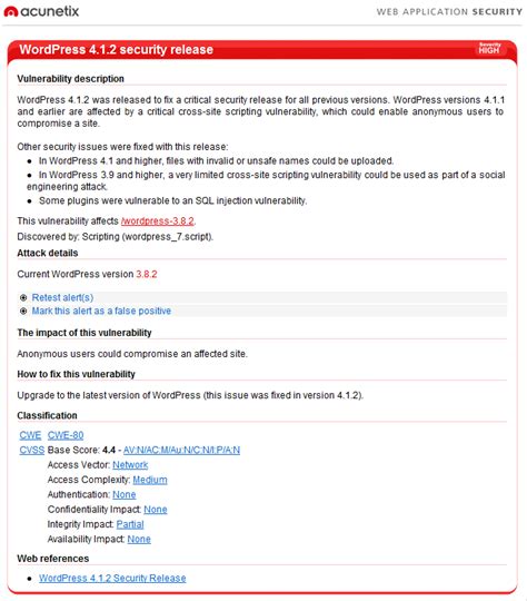 Critical Xss Vulnerability Addressed In Wordpress Update