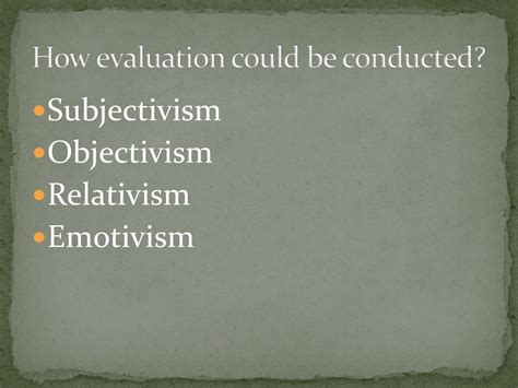 Ppt Aesthetic Evaluation Powerpoint Presentation Free Download Id