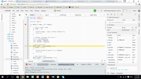 Pset Problem With CS IDE Debugger CS Stack Exchange