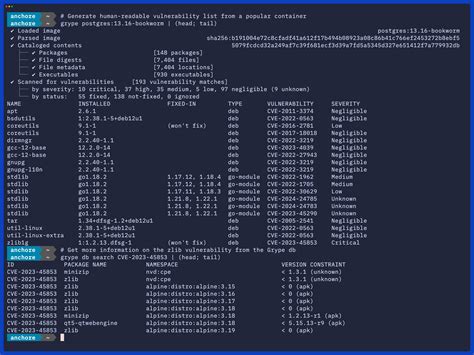 sboms and vulnerability scanners oss security for devsecops