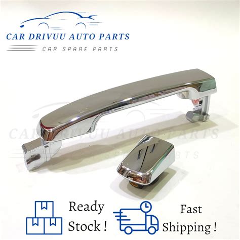 Nissan Navara D40 2009 2014 Door Outer Handle Chrome Shopee Malaysia