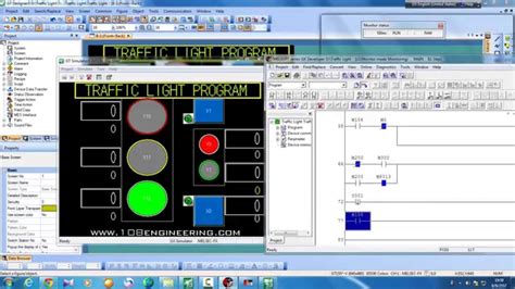 Traffic Light Program Plc Youtube
