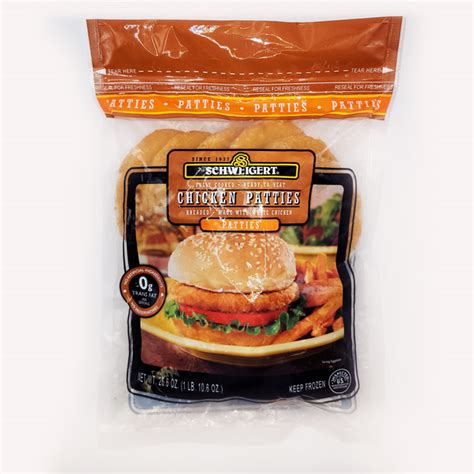 Chicken Nuggets Strips And Patties From Schweigert Meats