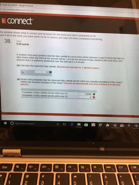 Solved Check Your Work Google Chrome Connect His Window Chegg