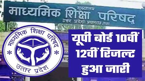 Up Board Result 2024 यूपी बोर्ड का रिजल्ट हुआ जारी इस लिंक से तुरंत करें डाउनलोड