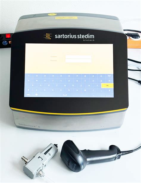 Labstuff Eu Sartocheck® 5 Plus Filter Integrity Tester Manufactured In 2022